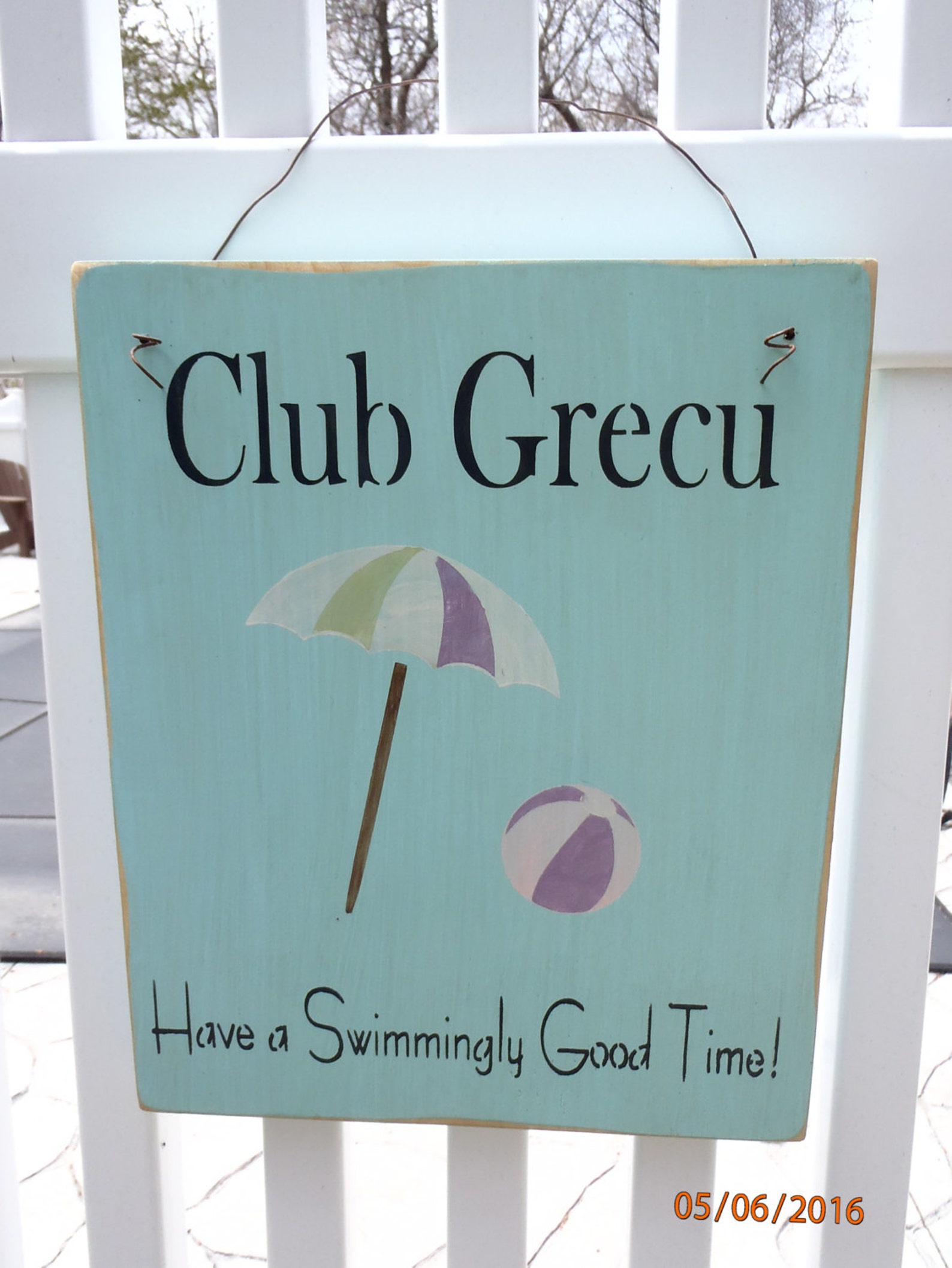 Personalized Swimming Pool Wood Sign: Custom Outdoor Decor - Etsy