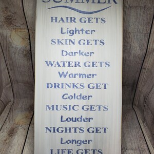 Summer Sign Lake Sign Beach Decor Lake Decor Beach Sign Lake - Etsy