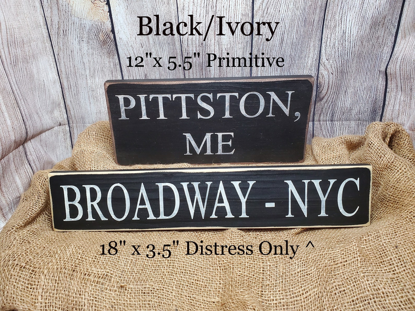 Personalized Town Sign City Sign Custom Town and State Sign | Etsy