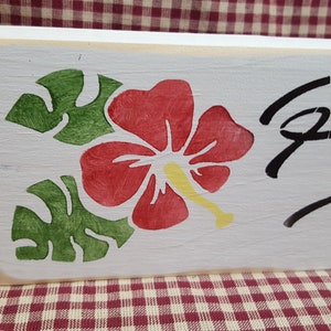 Paradise Found, Pool Sign, Hibiscus, Summer, Warm, Home Decor, Lake ...