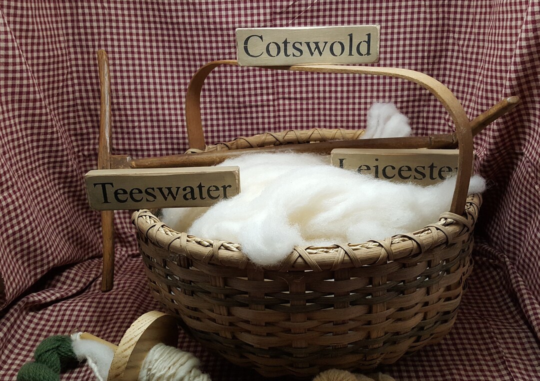 Primitive Sheep Breed Signs: Cotswold, Leicester, Teeswater Wool Decor ...