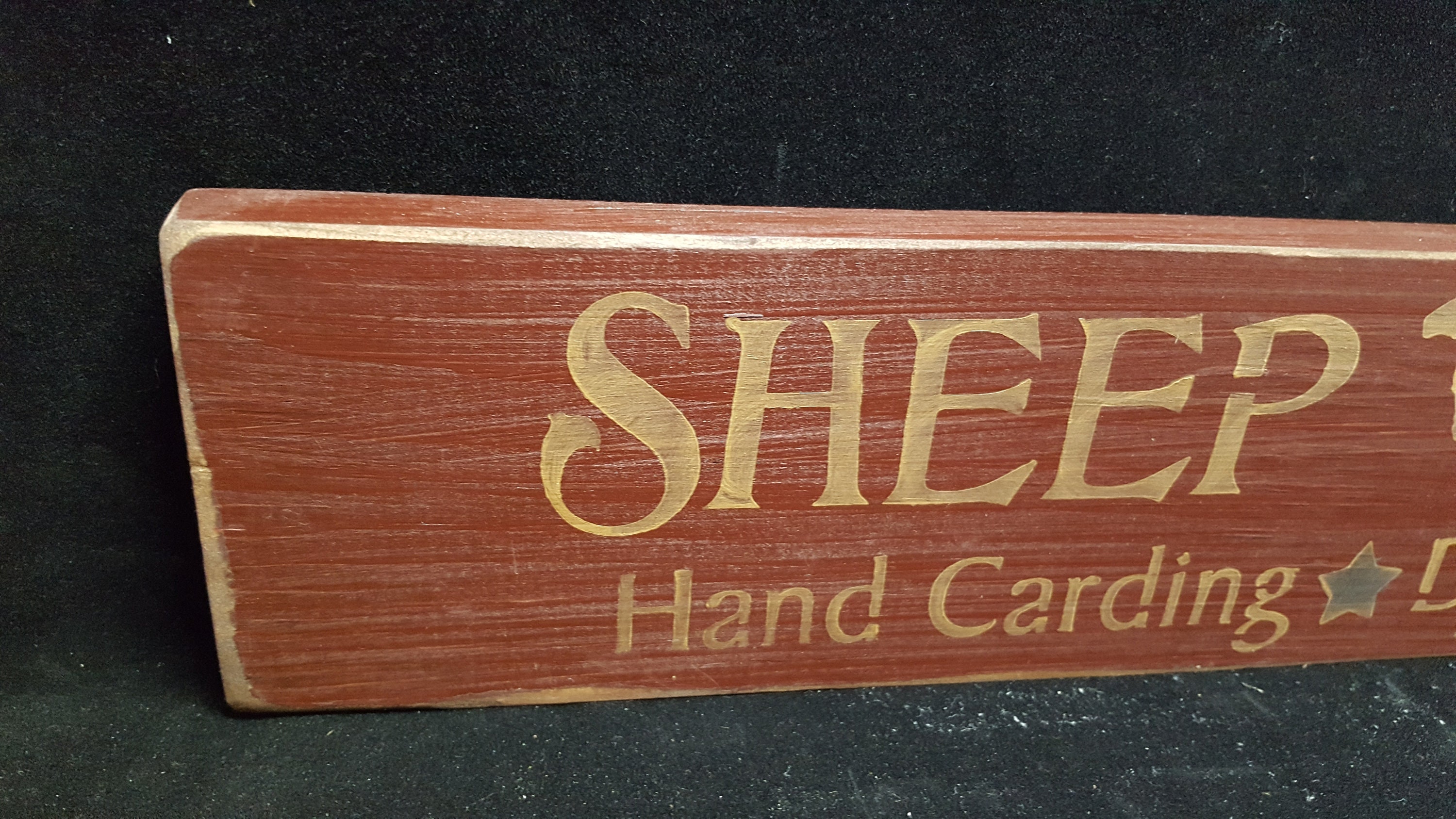 Sheep Wool Sheep Primitive Signs Farmhouse Home Decor | Etsy