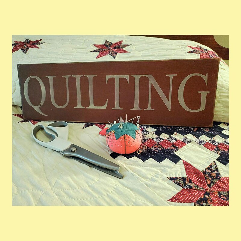 Quilting Sign - Etsy