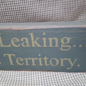 Funny Tractor Sign: "marking Its Territory" Rustic Farm Decor - Etsy