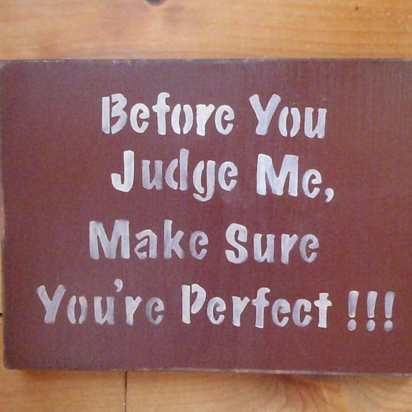 Before You Judge - Etsy