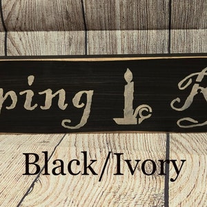 Keeping Room Sign: Rustic Farmhouse Decor, Primitive Wood Sign (21" X 3 ...