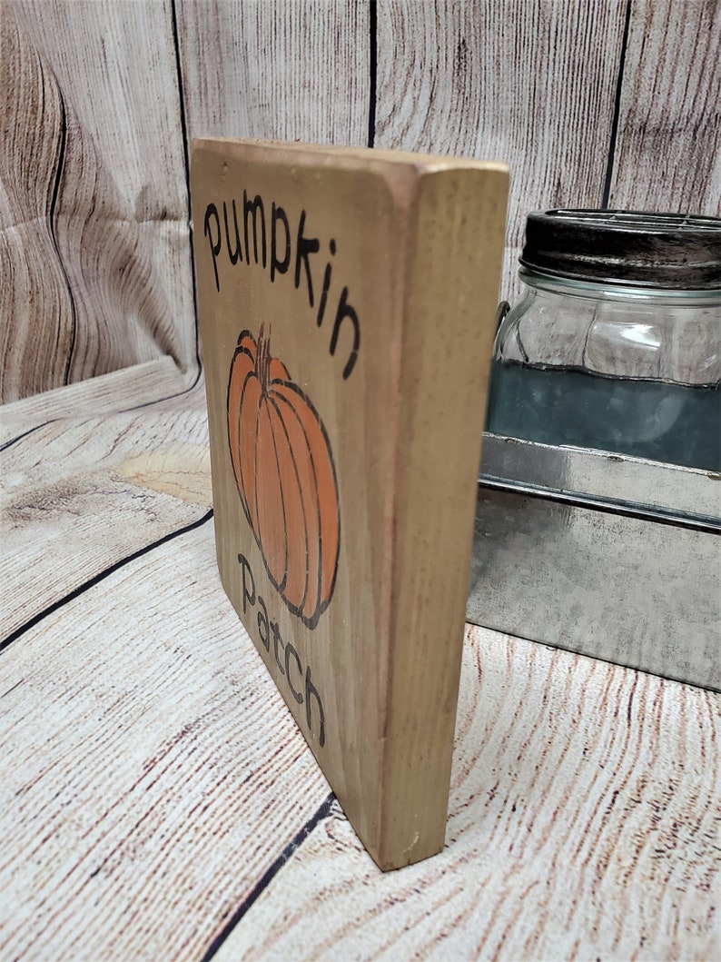 Pumpkin Patch Fall Decor Small Sign Autumn Sign Fall Sign | Etsy