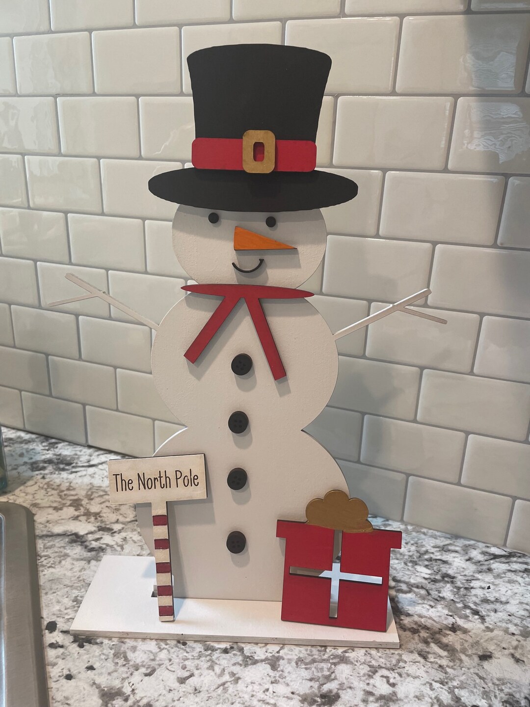 Laser Cut Christmas Snowman, Frosty the Snowman, Laser Cut Christmas ...