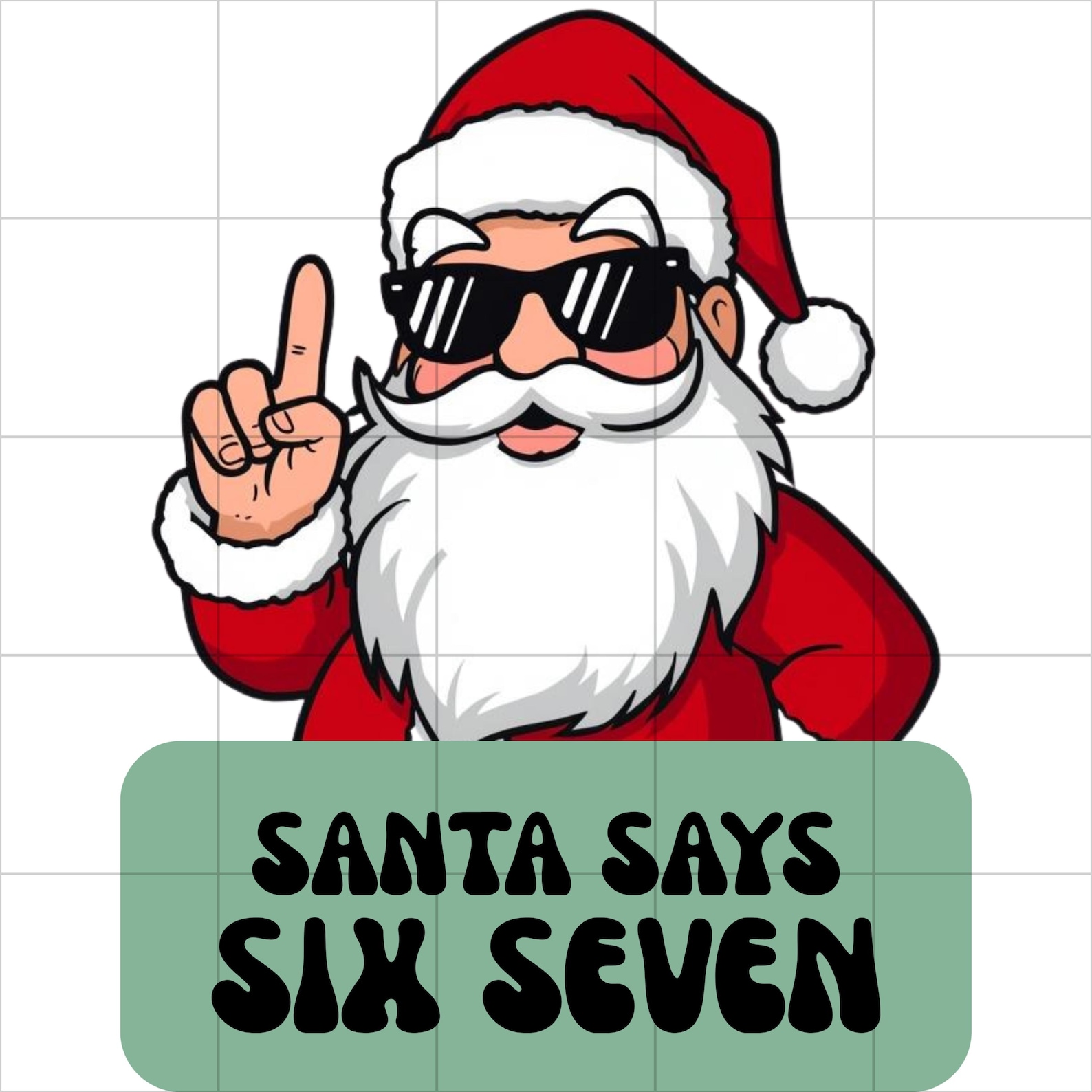 Six Seven, 67, Six Seven Santa, 67 Funny Meme, Six Seven Meme - Etsy