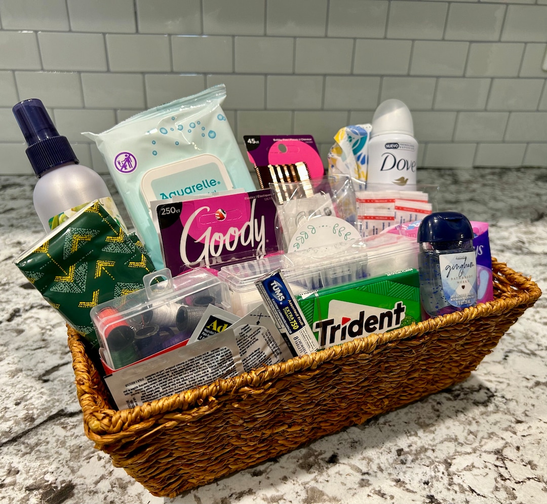 Bathroom Bundle, Wedding Bathroom Basket, Toiletries Basket for Events ...