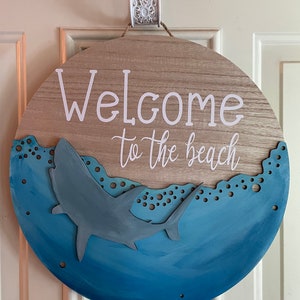 Welcome to the Beach Sign Beach Sign Beach Home Decor - Etsy