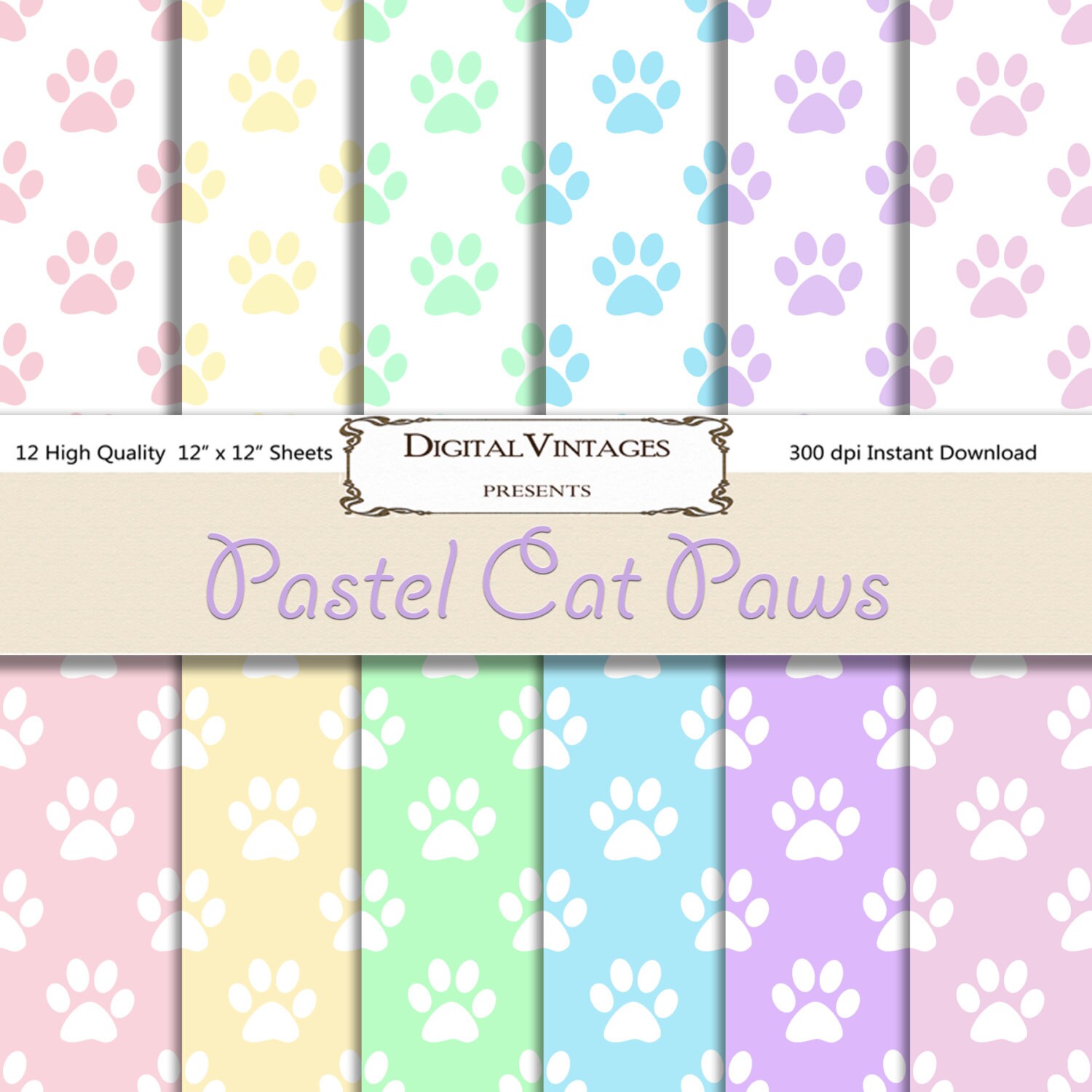 Cat Digital Paper