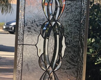 Leaded glass panel | Etsy