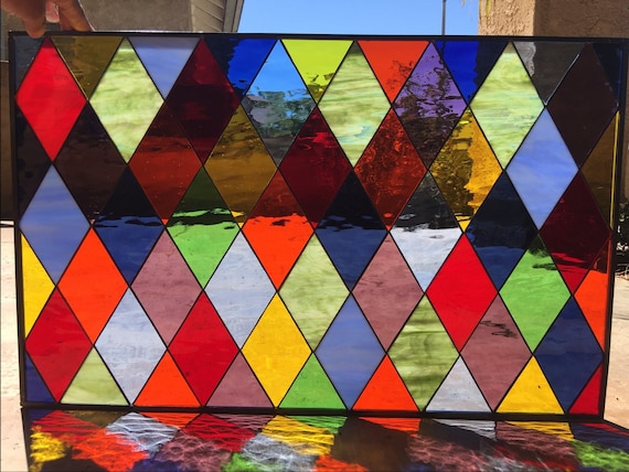 Diamond Window Patterns Stained Glass