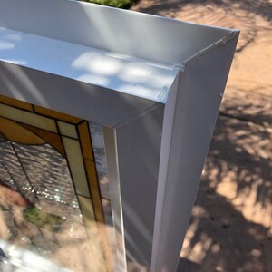 Victorian Rose Stained Glass Window - Insulated and Pre-installed in ...