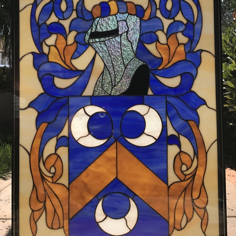 Stained Glass Sign - Etsy