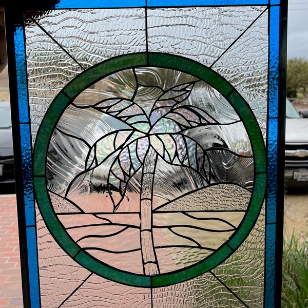 Stained Glass Panel Tree - Etsy