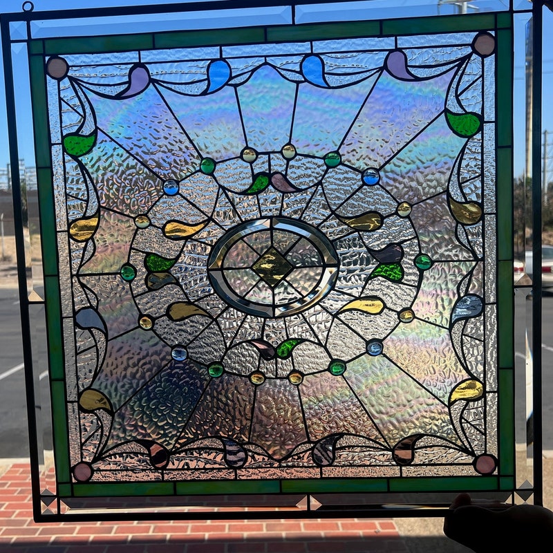 Stained Glass Window Hangings Large - Etsy