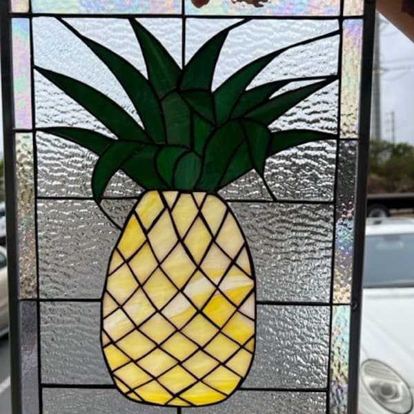 Glass Pineapple - Etsy