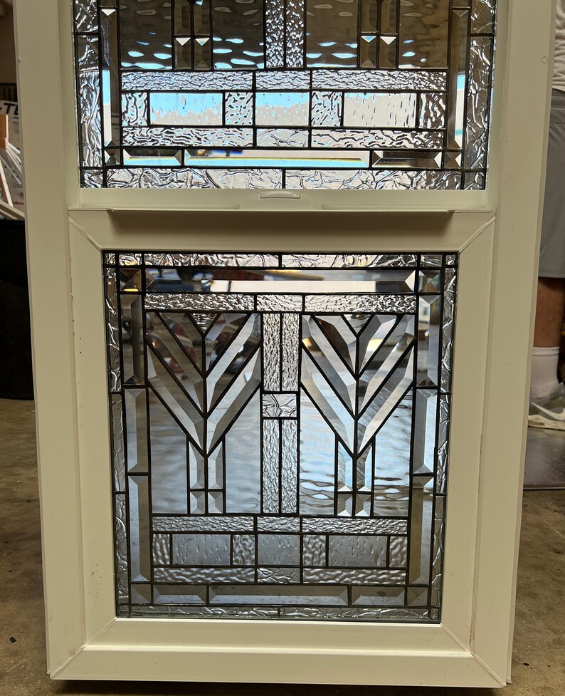 Custom Craftsman Stained Glass | Mission Slider Window | Insulated ...