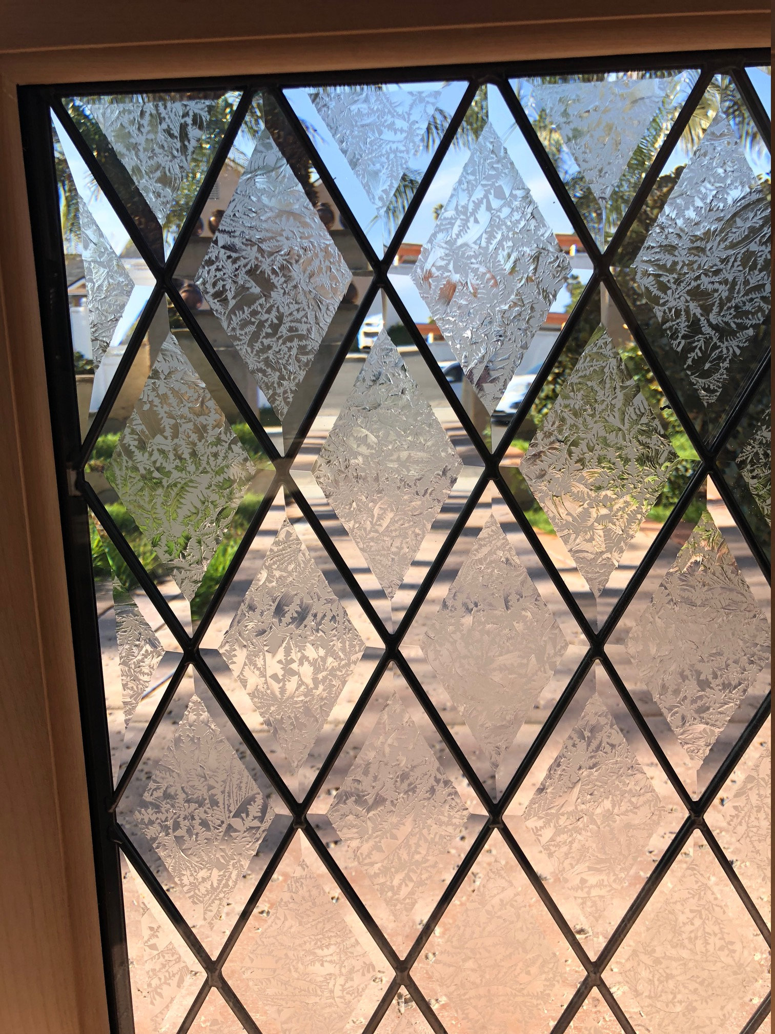 Wood Framed & Insulated Beveled Stained Glass Window Panel - Etsy