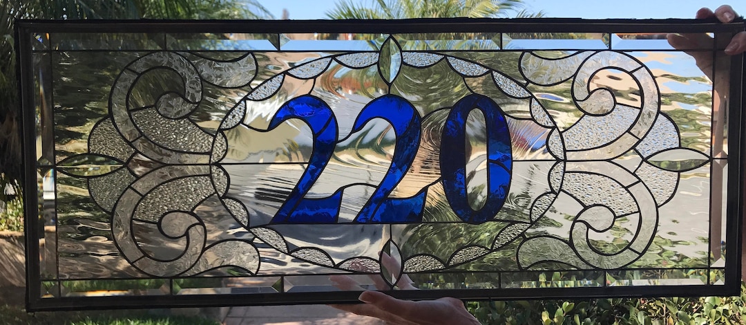 Stunning Victorian Transom Window, Stained Glass Transom Window Panel ...