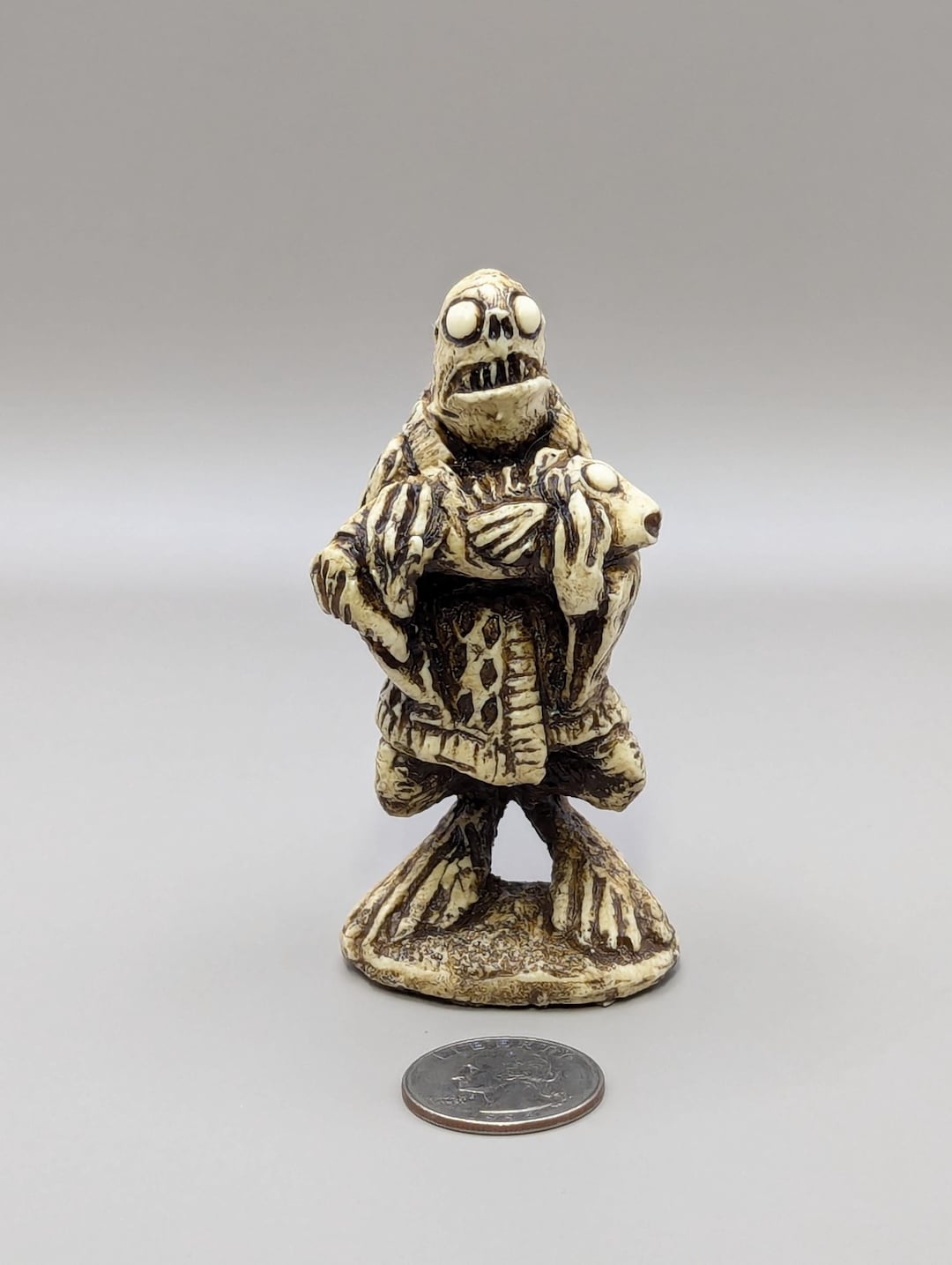 Ito's Nightmare Netsuke - Deep One - - Etsy