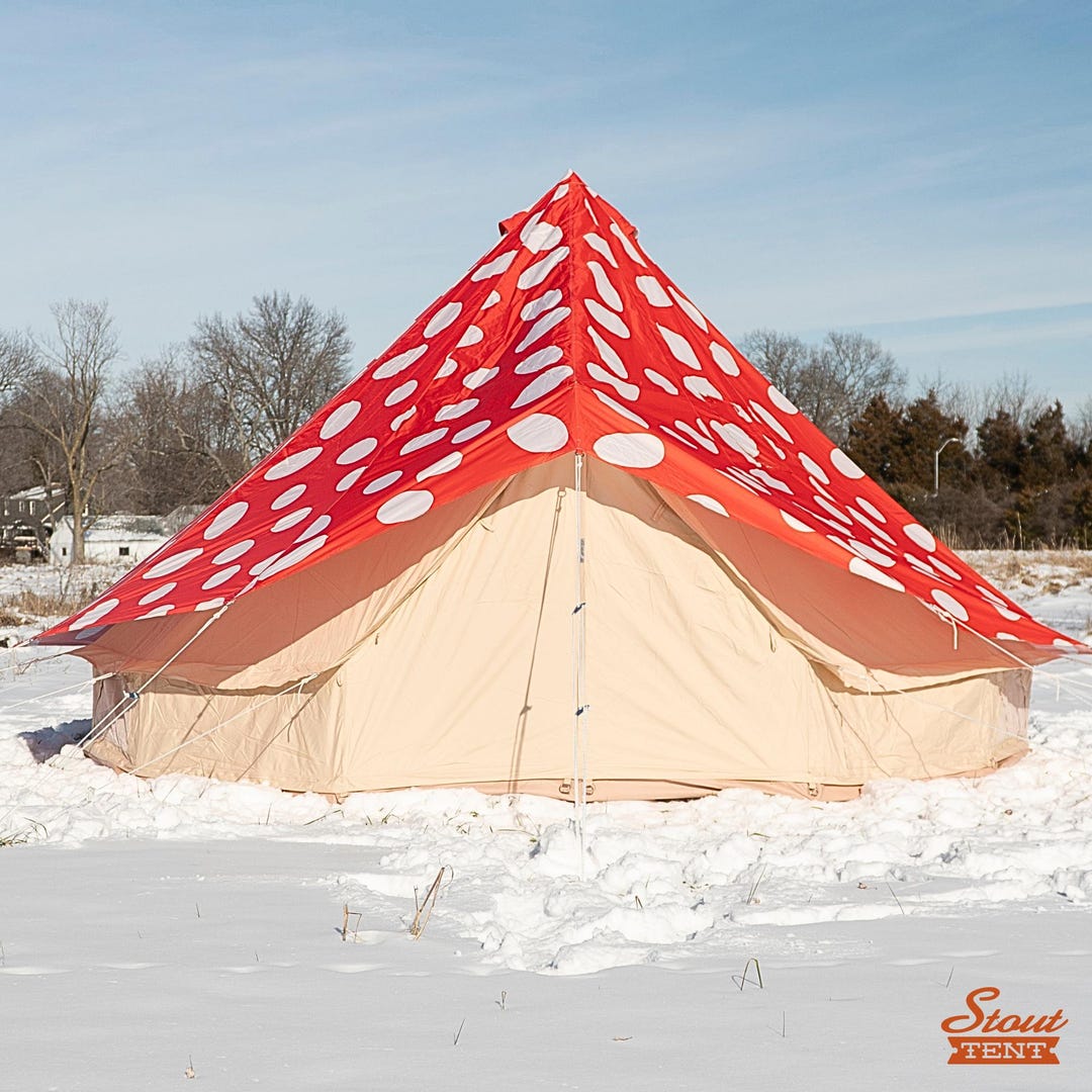 Mushroom Rain Fly for Stout Bell Tent - Etsy