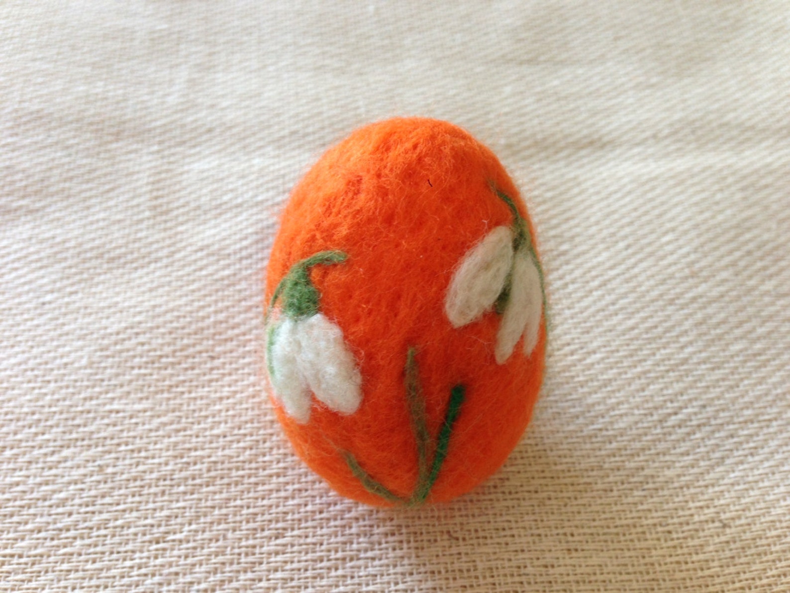 Felted Easter Egg, Needle Felt Easter Decoration, Spring Felt Ornament ...
