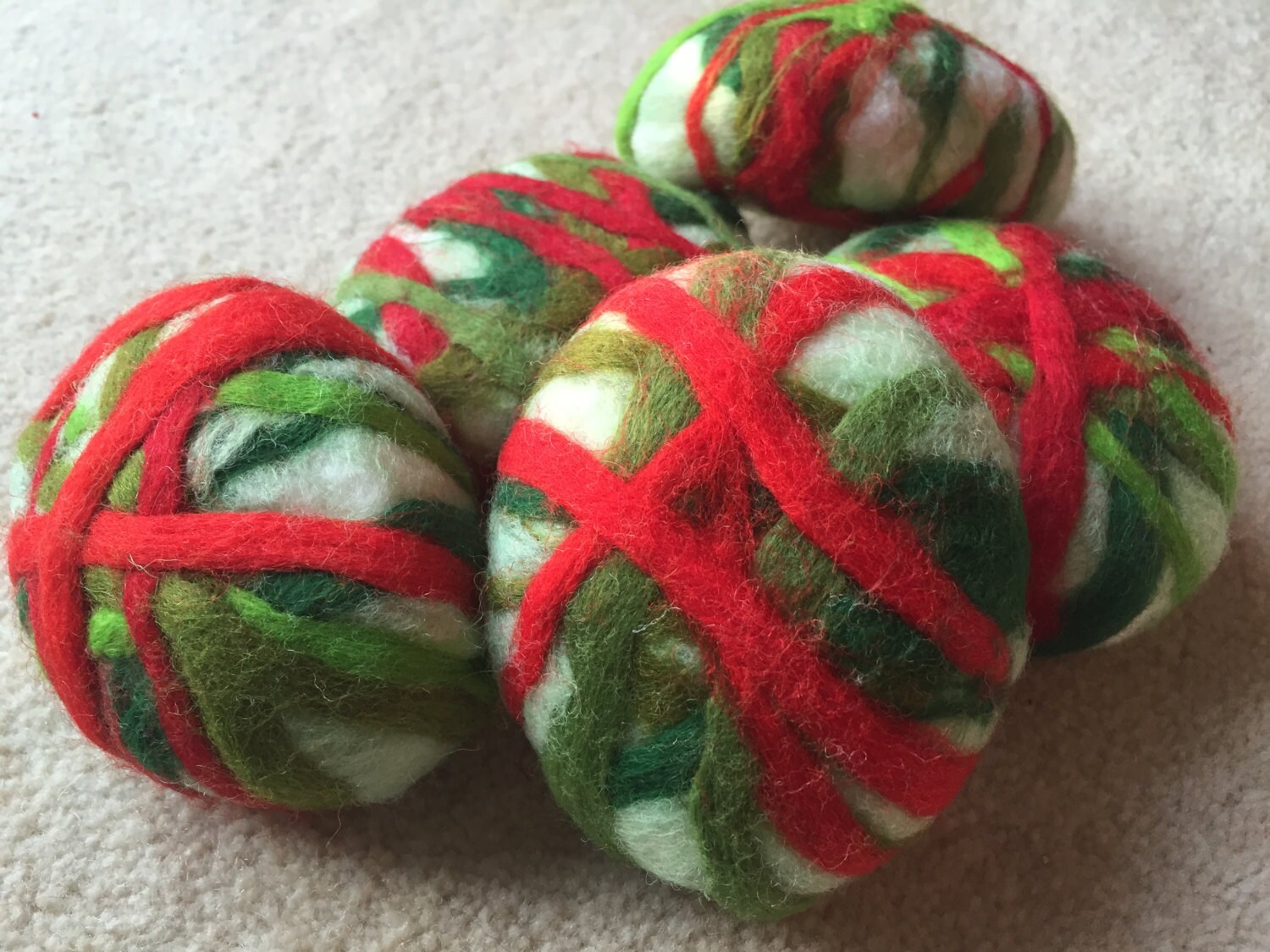 One, Colorfull, Handmade Felted Soap. Merino Felted Soap. Exfoliating ...