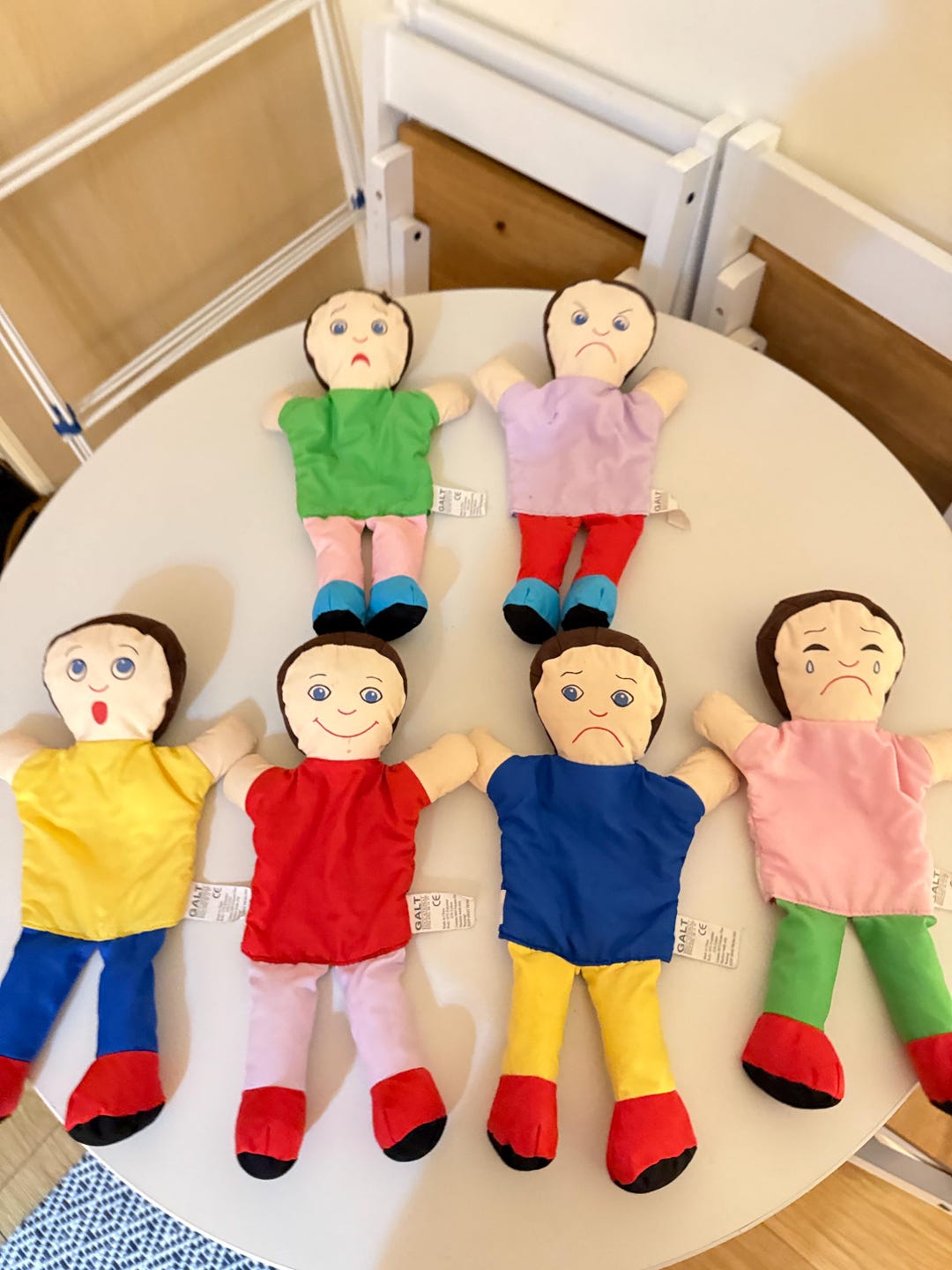 Vintage Galt Emotion Hand Puppets - Etsy