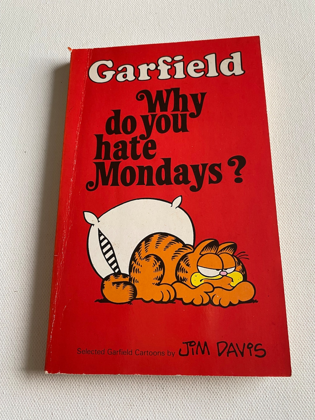 Vintage Garfield Book Comic Strip Jim Davis Cartoon Nostalgia - Etsy