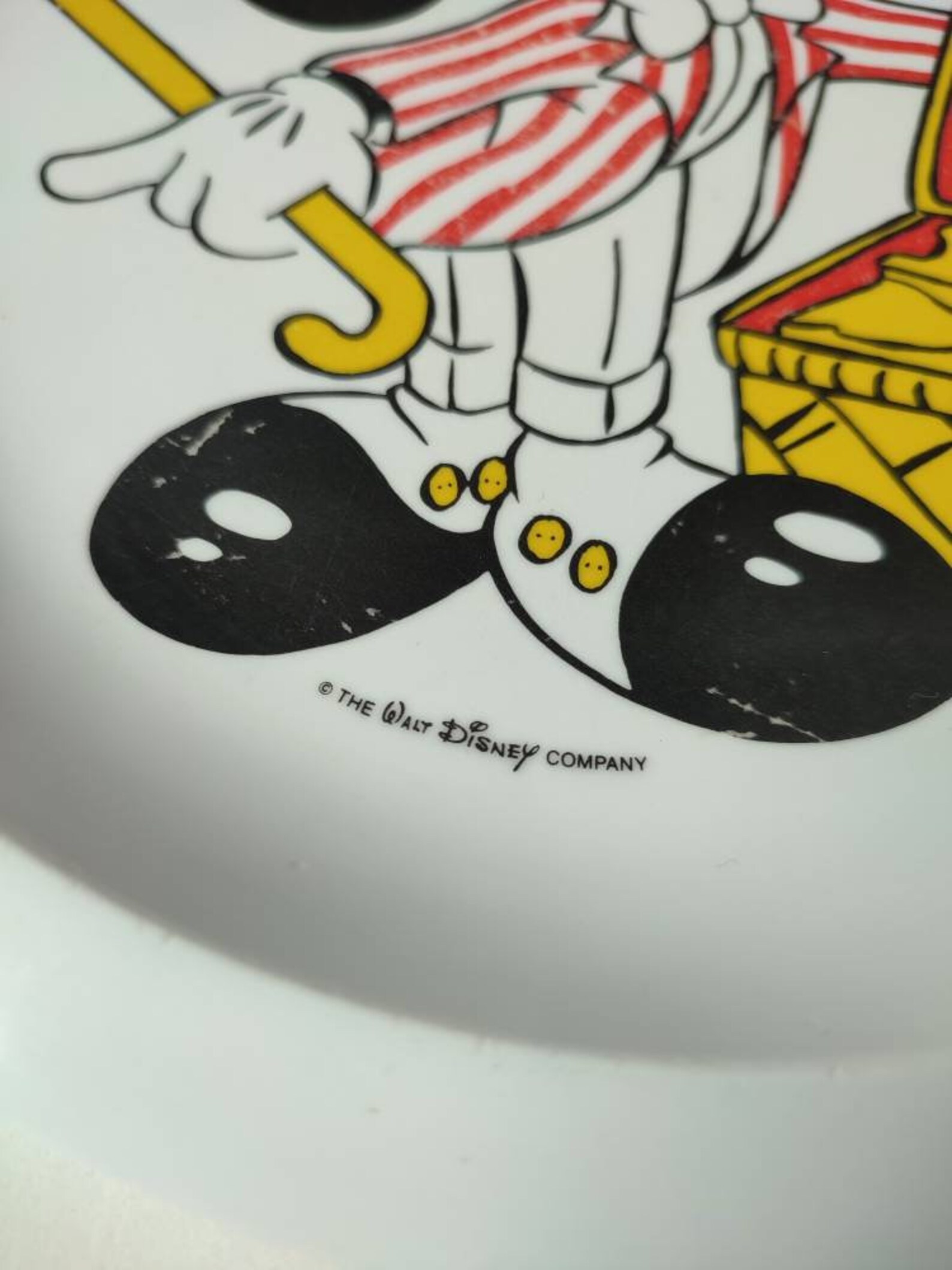 1970s 80s Vintage Mickey Mouse Picnic Design Melamine Plate - Etsy