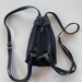 1980s 90s Vintage Black Leather Backpack - Etsy
