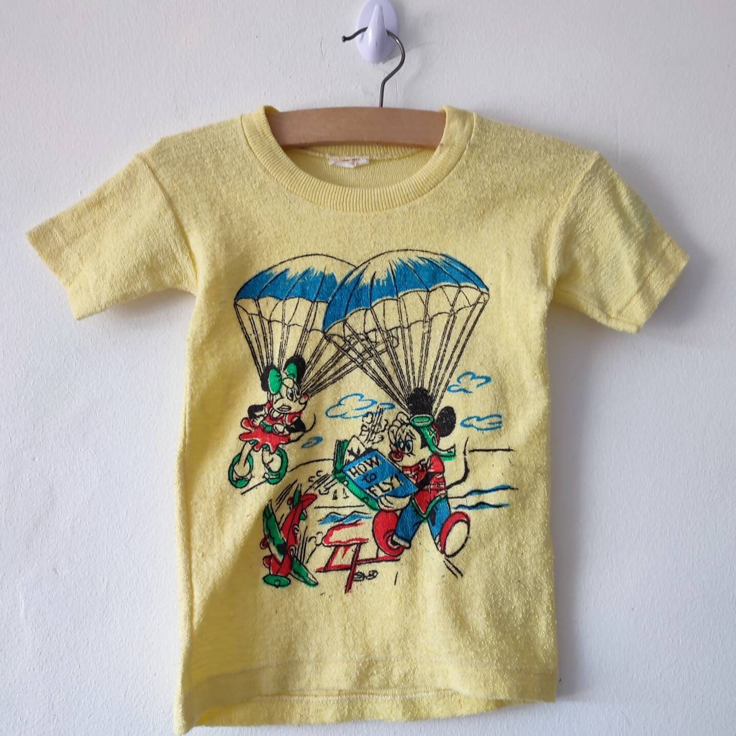 1950s 60s Vintage Mickey and Minnie Mouse Cartoon Graphic - Etsy