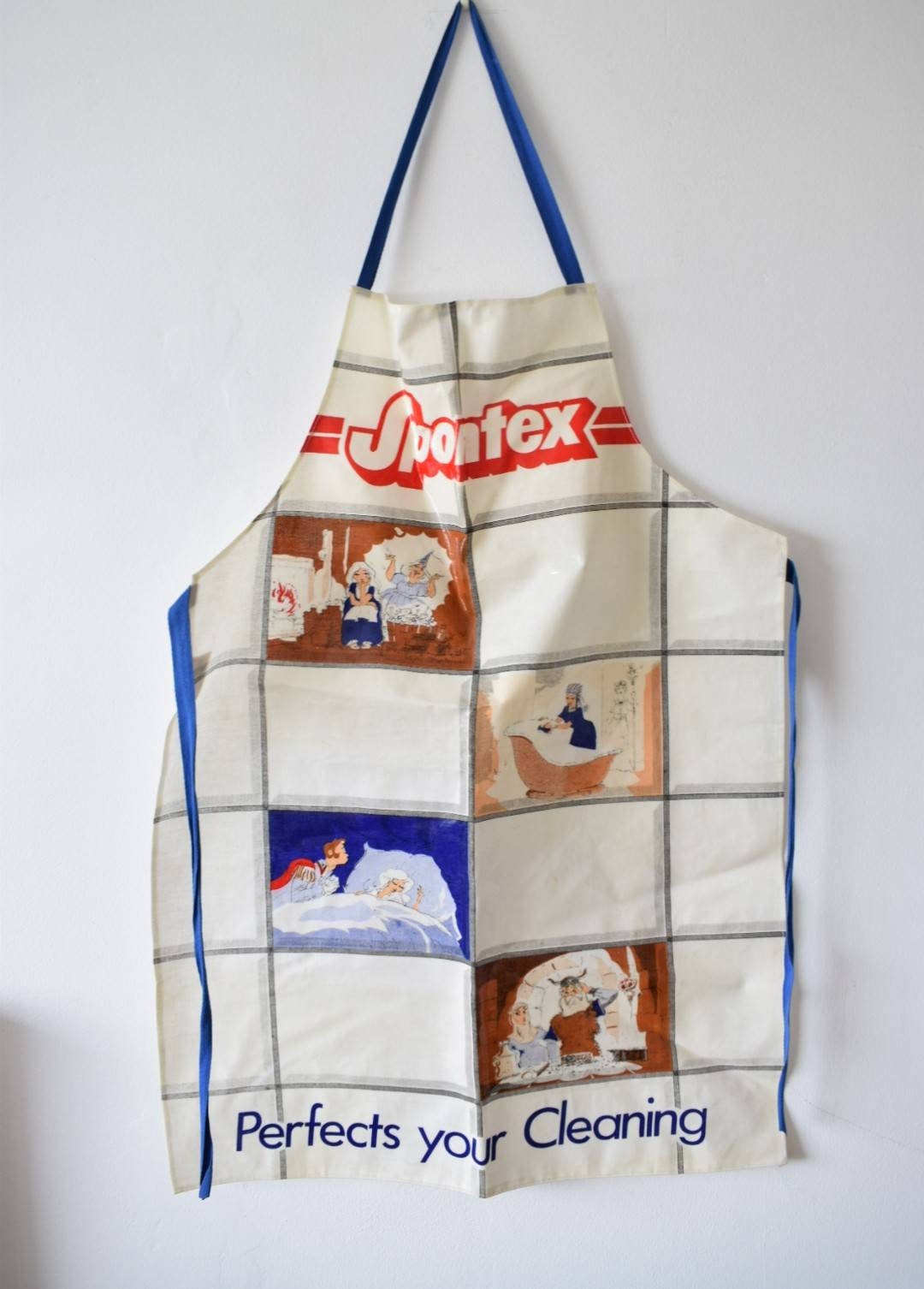 1970s 80s Vintage Spontex Apron Retro Homeware - Etsy