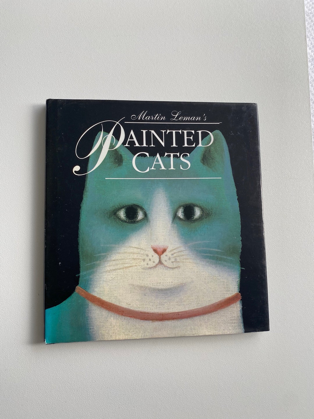 1980s Vintage Martin Lemans Painted Cats Book Retro Gallery - Etsy