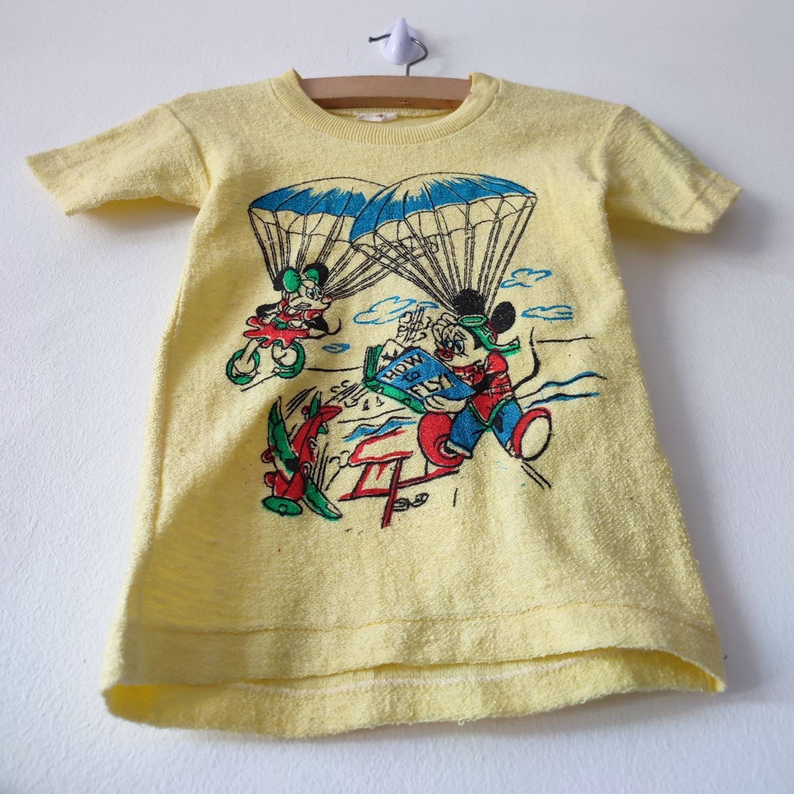 1950s 60s Vintage Mickey and Minnie Mouse Cartoon Graphic - Etsy