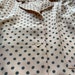 1970s 80s Vintage Pink and Grey Polka Dot Spotty Dots Design Shirt ...