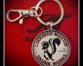 Skunk Keychain - Etsy