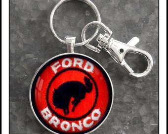 Vintage Ford Bronco Keychain - Etsy