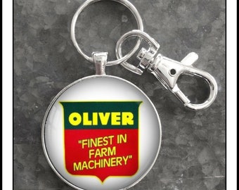 Tractor Key Chain | Etsy