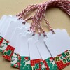Shabby Chic Scrappy Gift Tags, Handmade Sewn Scrap Journal Tags ...