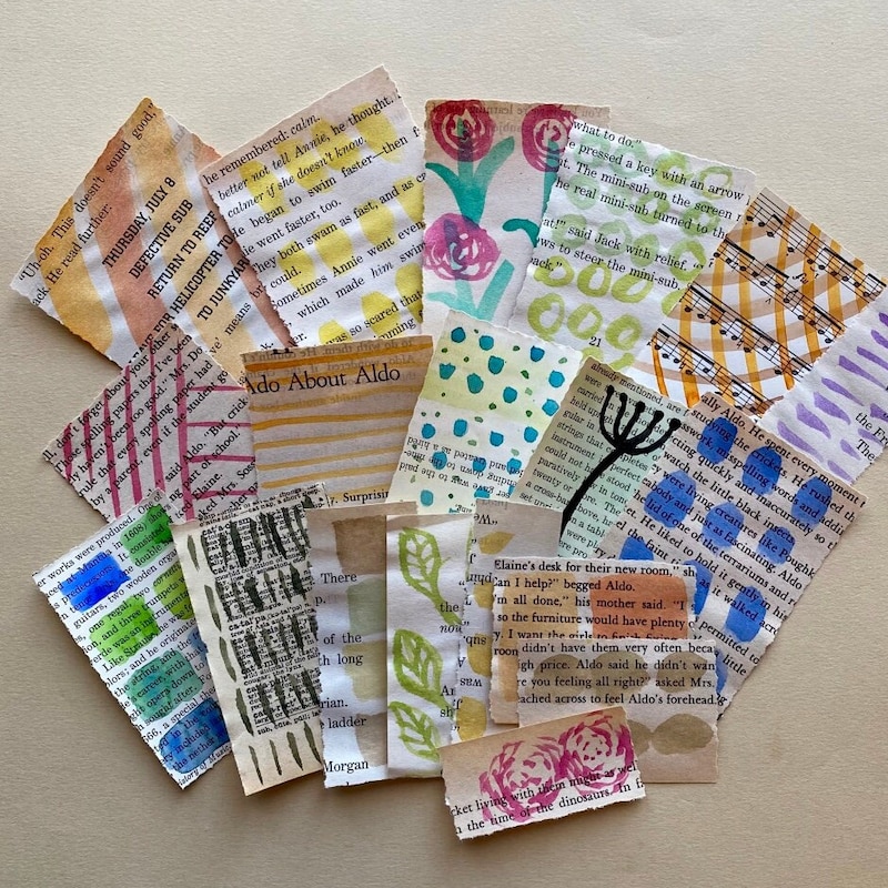 Mixed Paper Journal - Etsy