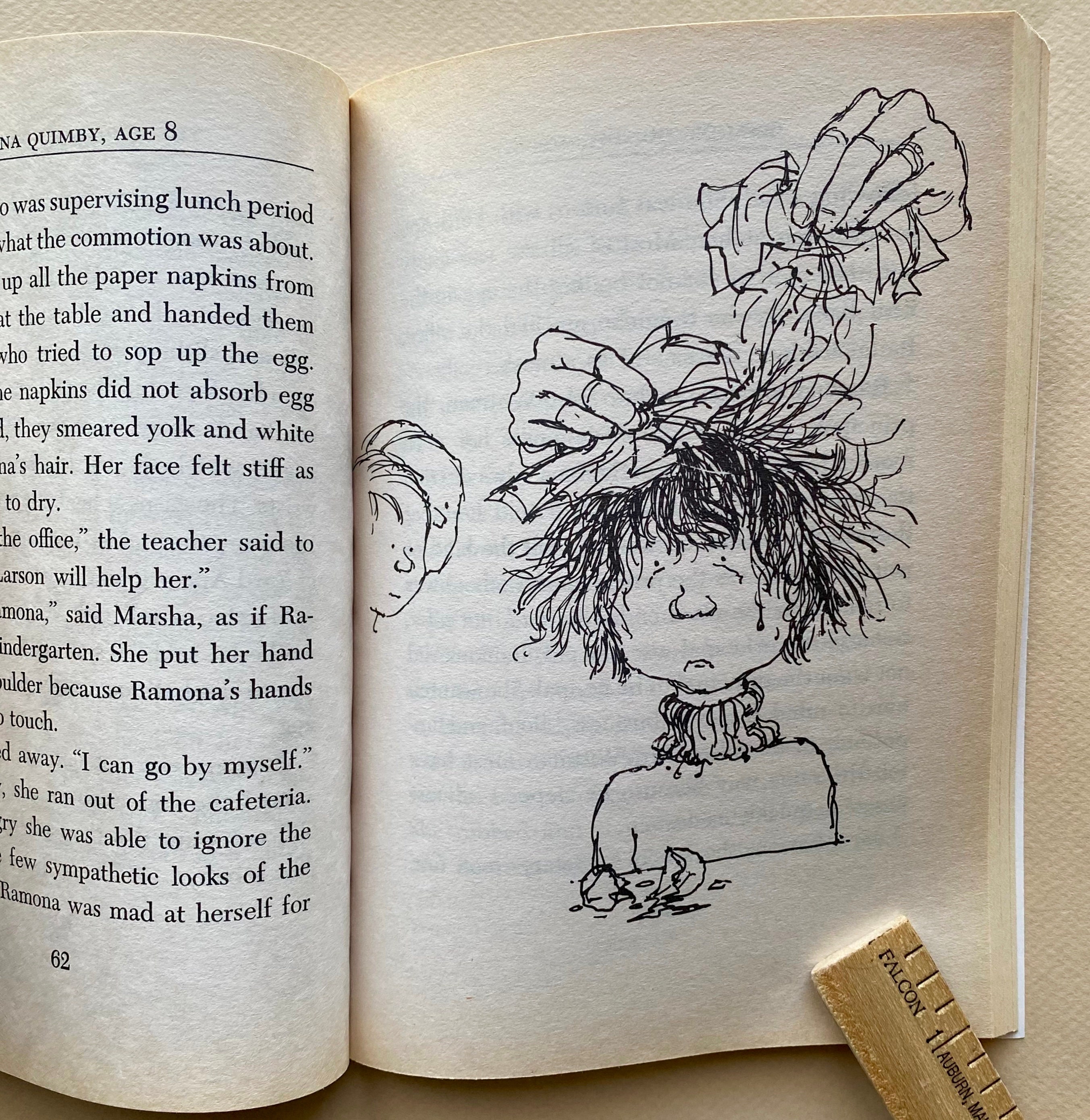 Ramona Quimby Age 8 Coloring Page