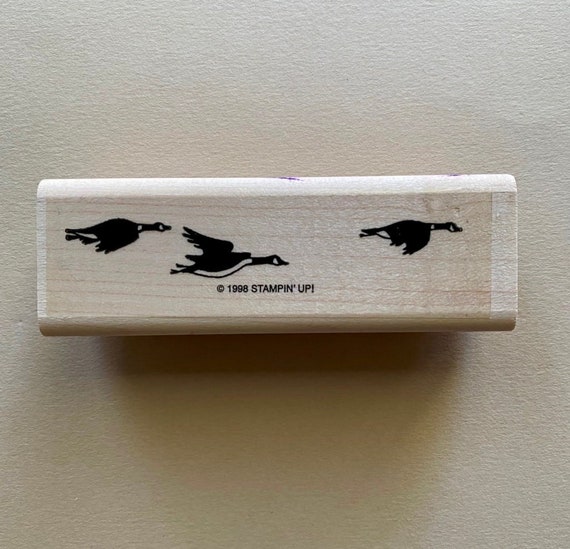 Stampin up Flying Geese Stamp 1998 From Definitely - Etsy