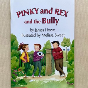 Pinky and Rex and the Bully by James Howe, 1999 Vintage Children’s Book ...