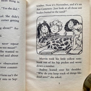 Marvin and the Mean Words by Suzy Kline, 1997 Vintage Children's Book ...