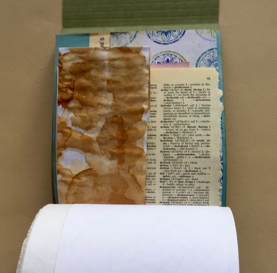 Mixed Paper Sampler Pack Matchbook Notepad for Junk Journals | Etsy