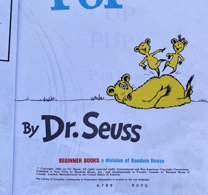 Hop on Pop by Dr. Seuss for Junk Journals and Crafting - Etsy